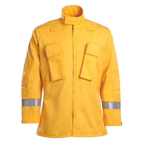 CrewBoss Interface Coat 6.0 oz. Nomex - Yellow - LineGear